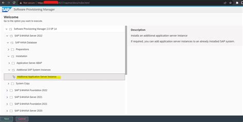Installation Of Sap Additional Application Server Sap Community