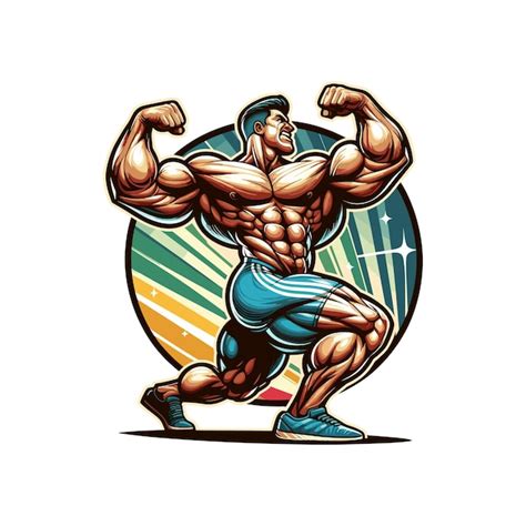 Premium Vector Bodybuilder Workout Wears Gym Clothes And Is Lifting