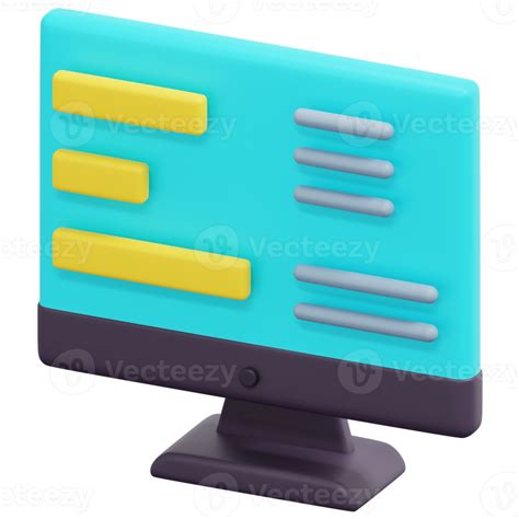 Data Report 3d Render Icon Illustration 11620492 Png