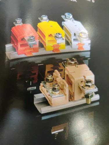 Elmex Busbar Terminal Block Din Rail Mounting At Best Price In
