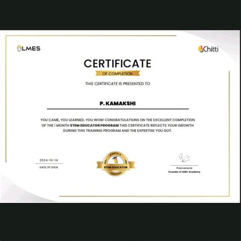 Kamakshi P On Linkedin Lmes Kamalapriya Chitti Lmes Learning