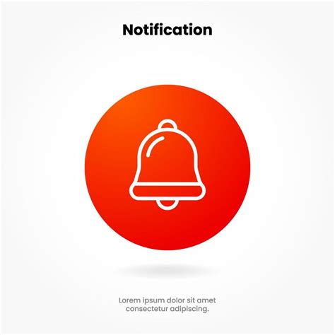 3d Notification Bell Alarm Icon Alarm Symbol Ringing Bells Incoming