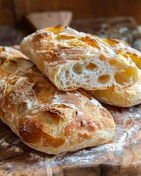 Ciabatta Bread Cook Splash