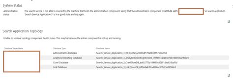 Unable To Create New Service Search Application Microsoft Qanda