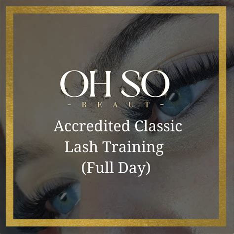 Classic Lash Training In West Lothian Ohso Beaut