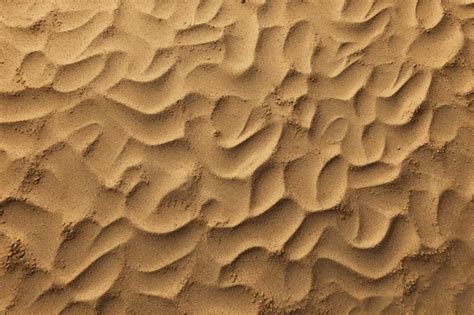 premium ai image texture of the sand dunes in the desert closeup