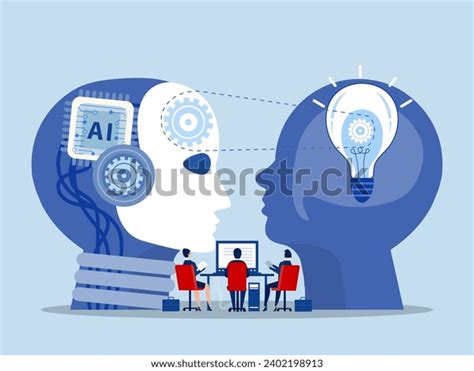 ai artificial intelligence processing chip into stock vector royalty