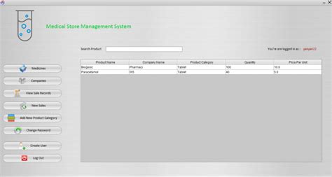 Medical Store Management System Using Java In Netbeans
