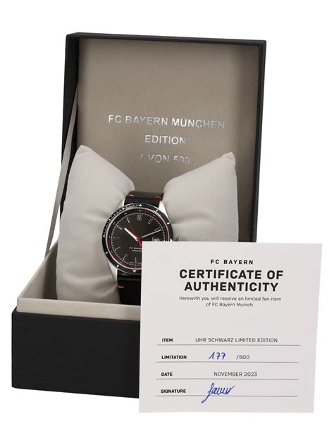 Unisex Watch Limited Edition Official FC Bayern Munich Store