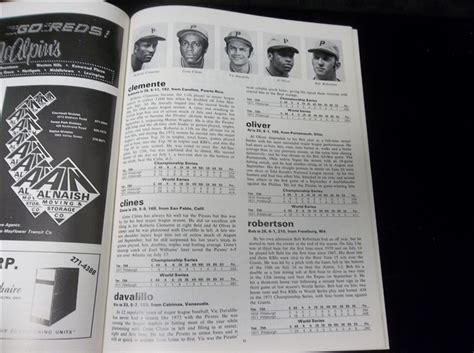 Lot Detail 1972 Mlb Nlcs Program Pittsburgh Pirates Cincinnati Reds