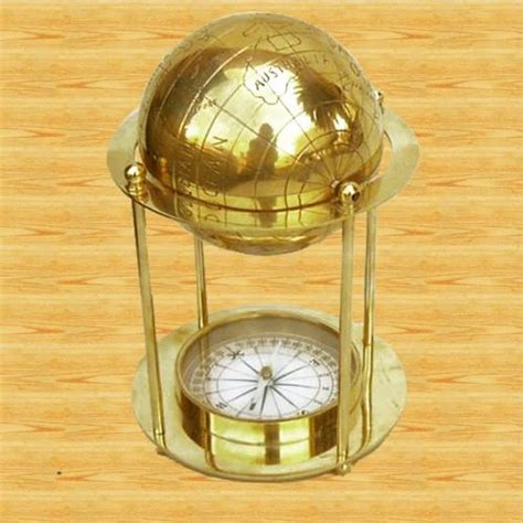 Solid Brass Globe With Compass In Purani Tehsil Roorkee The Rex Of