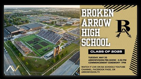Broken Arrow High School Class Of 2025 Graduation Ceremony Youtube