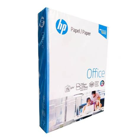 Resma De 500 Hojas Tamaño Carta Office Laser Inkjet Hp Precio Guatemala