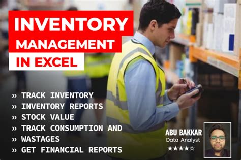 Create Custom Inventory Management System In Excel By Iabubakkar Fiverr