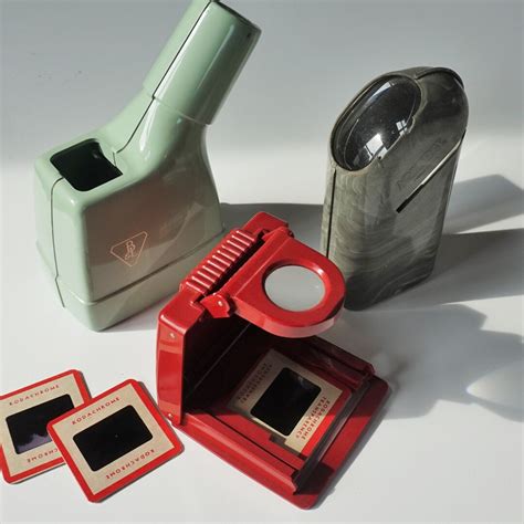 Slide Viewers Film Viewers Photographic Supplies From The Past 3 Different Viewers Etsy