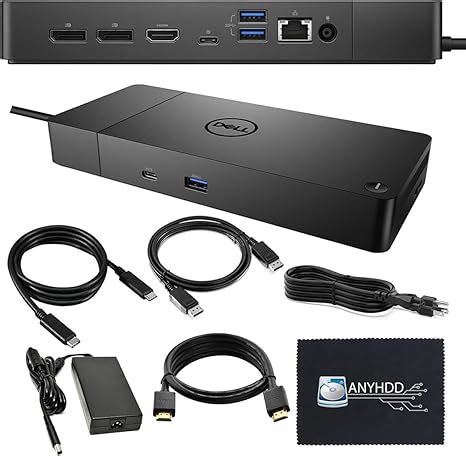 Amazon Com Dell Wd Docking Station Bundle Dell Dock With W Adapter Hdmi Cable