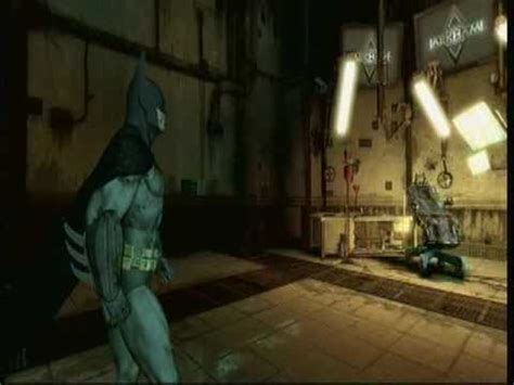 Batman: Arkham Asylum Riddle Solutions in the Medical Facility - YouTube