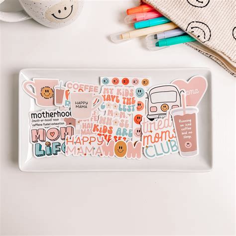Mom Life Sticker Set Kayla Makes