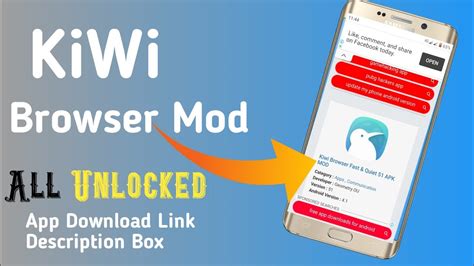 KiWi Browser Mod Apk Download YouTube
