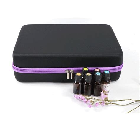 Large Capacity Hard Shell Travel Makeup Essential Oil Bottle Perfume