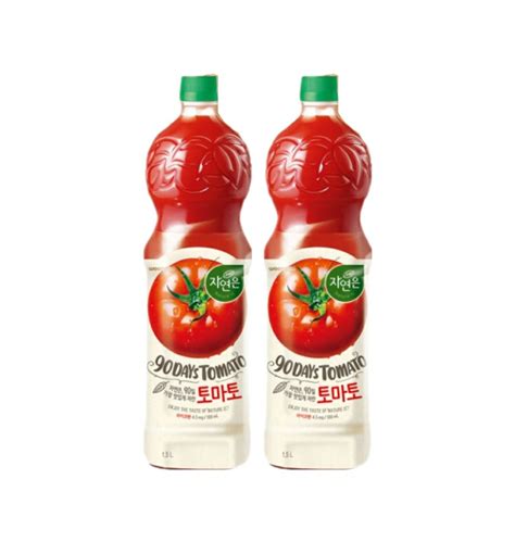 웅진식품 자연은 90일 토마토 15l 12개 티몬