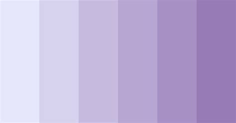 Lavender Gradient Color Scheme Lavender