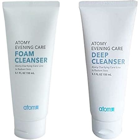 Amazon.com: ATOMY FOAM CLEANSER & DEEP CLEANSER SET 1EA : Beauty ...