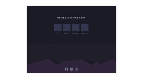 Frontend Mentor Launch Countdown Timer Coding Challenge Solution