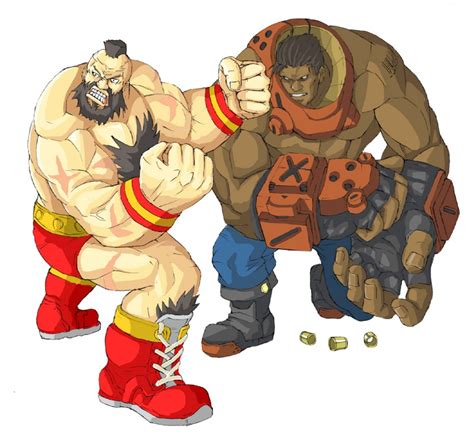 Zangief And Potemkin Street Fighter And 1 More Drawn By Iawsaki