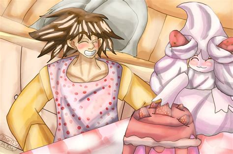 Besties Request Adrian And Alcremie Baking Cake By Danyakuarts On