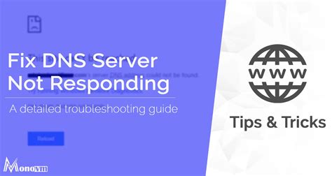 How To Fix DNS Server Not Responding Error Complete Guide
