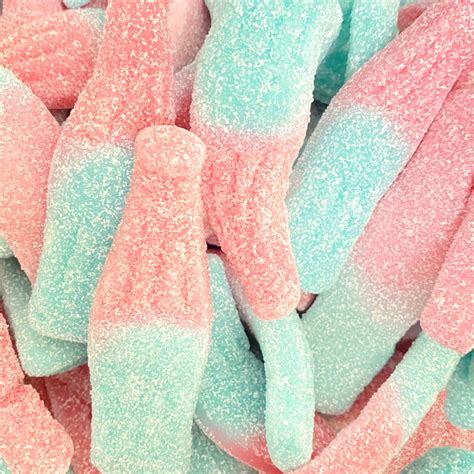 Jumbo Fizzy Bubblegum Bottles Poppin Candy