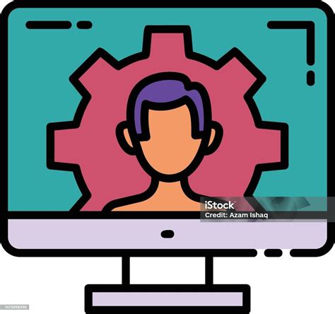 Web Maintenance Technician Concept It Support Technician Avatar Stock
