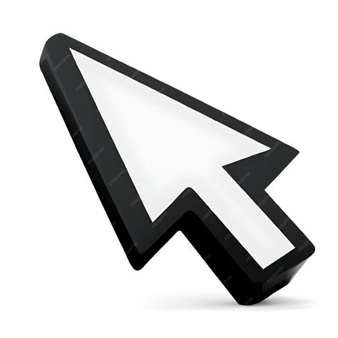 Ícono De Flecha Del Cursor Del Mouse De La Computadora 3d Ia Generativa Foto Premium Ícono De Flecha Del Cursor Del Mouse De La Computadora 3d Ia Generativa Foto Premium