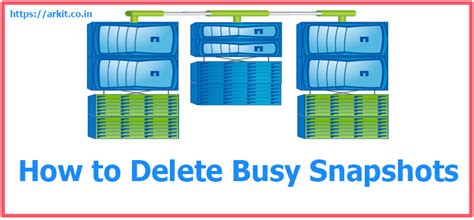 How To Delete Busy Snapshots From Netapp DATA ONTAP