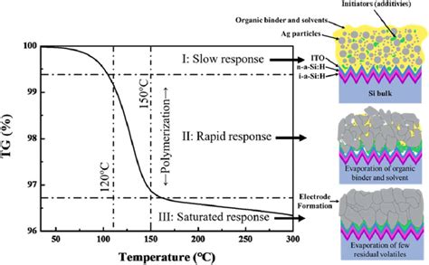 Thermogravimetric Analysis Of Low Temperature Curing Polymer Ag Paste
