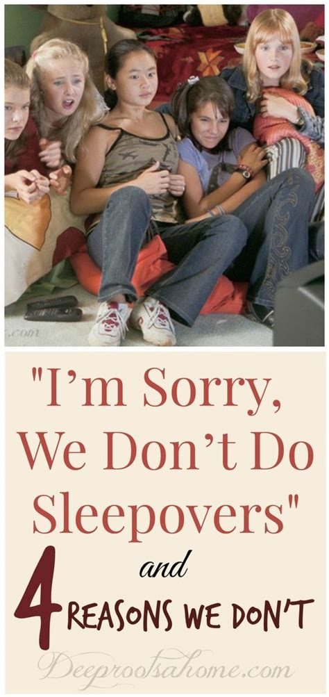 Why We Dont Do Sleepovers A Courageous Moms Perspective