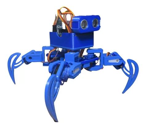 robot araña 8 servos con arduino completa mebuscar colômbia