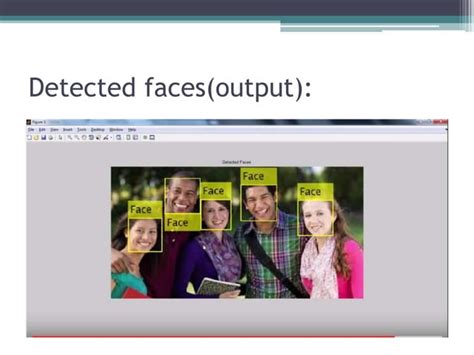 human face detection using matlab pptx