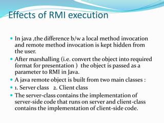 RPC Communication Thread And Processes PPT