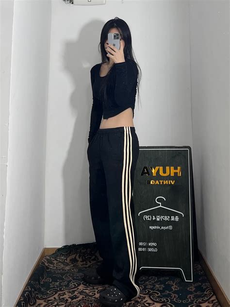 아디다스 블랙 와이드 스펠아웃 츄리닝 바지 L 후루츠패밀리