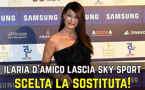 Ilaria Damico Lascia Sky Sport Scelta La Sua Sostituta