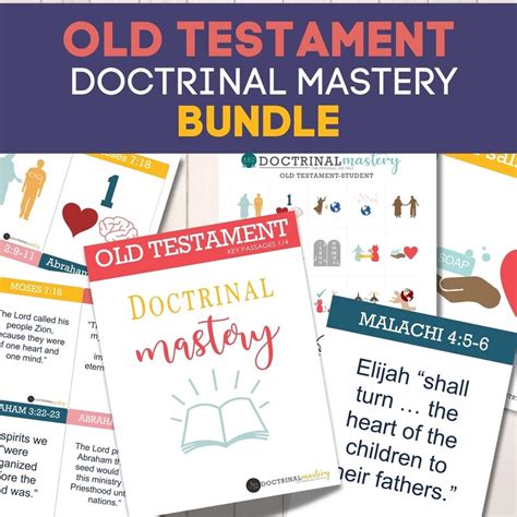 Doctrinal Mastery Old Testament 2026 Etsy