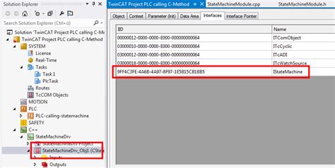 Twincat 3 C Module Providing Methods