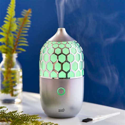 90ml Honeycomb Aromatherapy Ultrasonic Diffuser Cool Mist Humidifier 7
