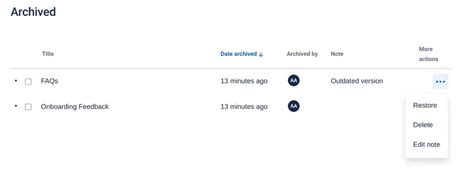How To Archive A Confluence Page In Four Easy Steps