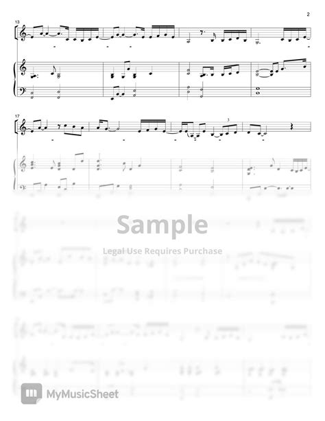 박수진 아 맞다 보컬 피아노 악보 By Hannah