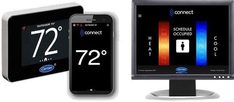 Carrier Connect Wifi Thermostat For Commercial Buildings Connected Crib