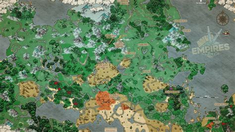 A Labeled Map Of Empires Smp Season 2 R Empiressmp