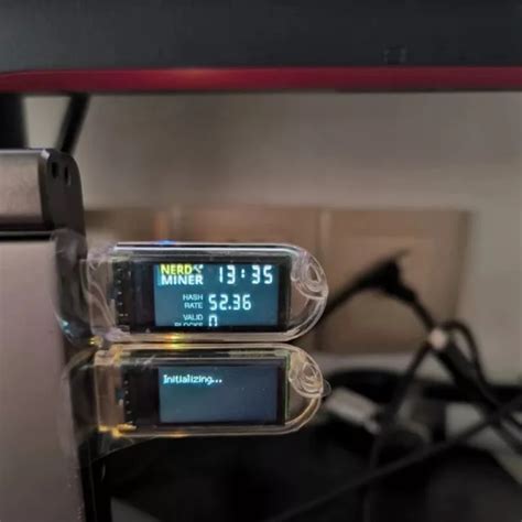 nerdminer v2 t dongle s3 hashrate 74kh s usb crypto lottery miner